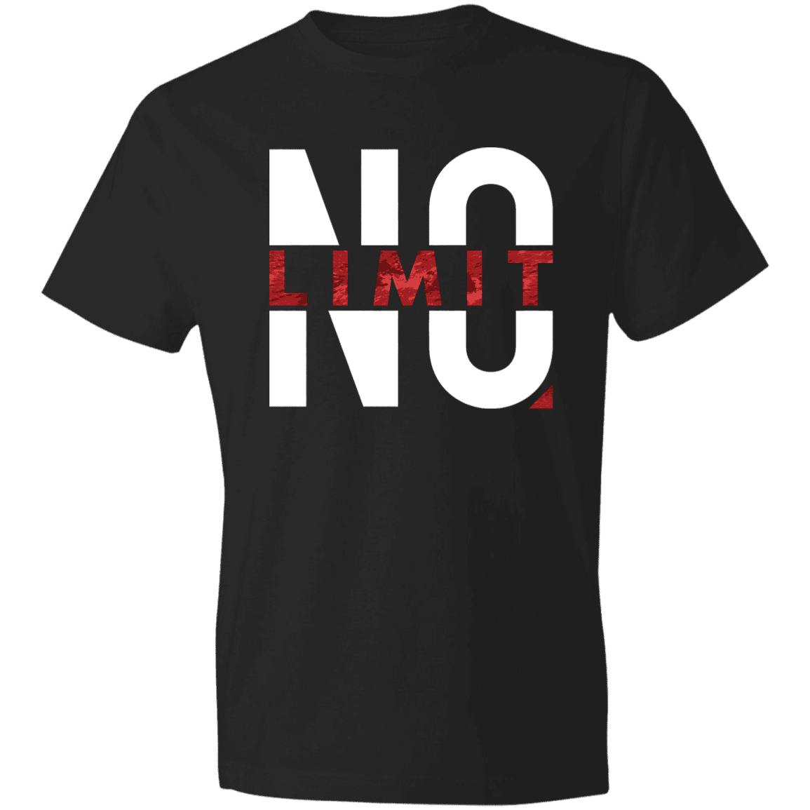 No Limit Men’s Black T-Shirt - Office Garner