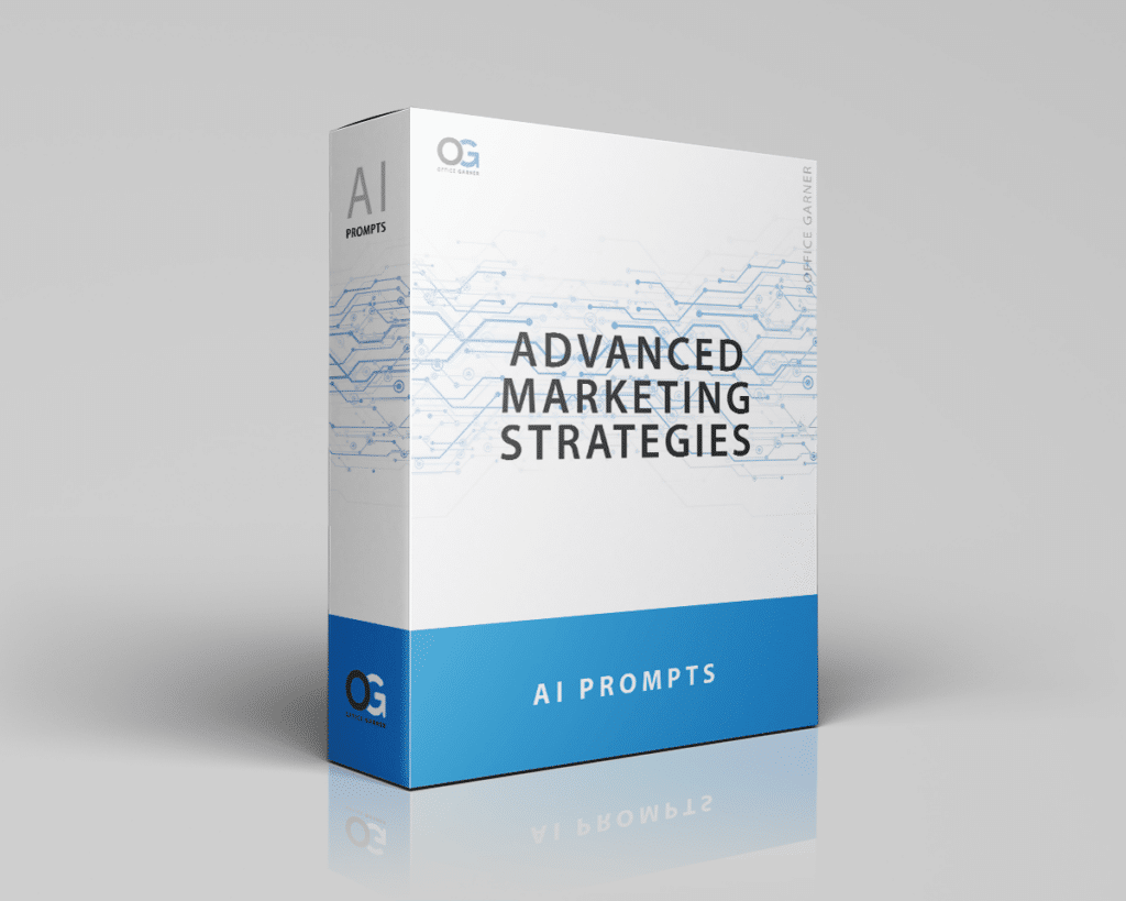 AI PROMPTS - Advanced Marketing Strategies - Office Garner