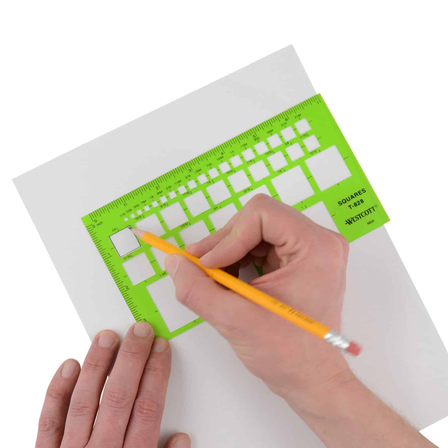 Technical Squares Drawing & Drafting Template - Office Garner